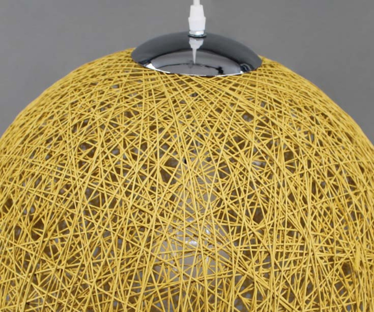 Natural Hemp Color Shpere Lighting Ball Hanging Lighting - Etsy