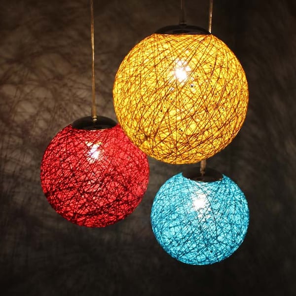 Globe Pendant Lights - Etsy