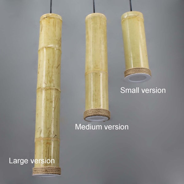 Bamboo Light - Etsy