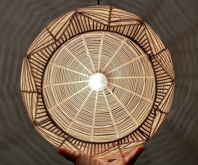 New Handmade Rattan Lighting Ball Shaped Design Pendant - Etsy Canada