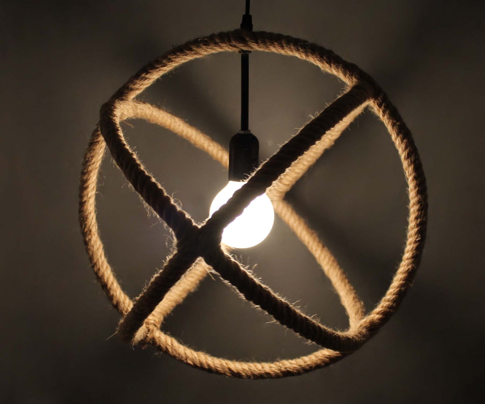 Armillary Sphere Pendant Lights Rustic Lighting Sphere | Etsy
