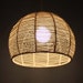 Beige Paper Rope Pendant Light Hand Woven Rope Lighting - Etsy