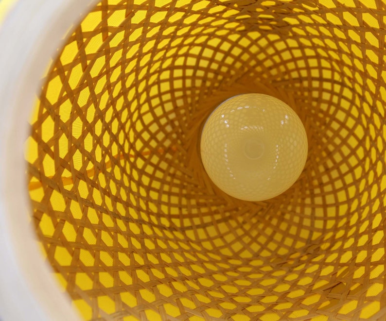 Yellow Cloth Covered Lighting Fixtures yellow Pendant Light - Etsy