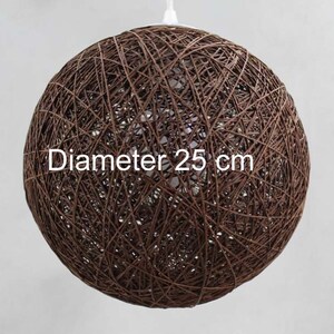 Three Rope Spheres Combined Together Chandeliers - Custom Color Pendant ...