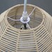 Hand Woven Bell-shaped Rattan Pendant Light Natural Rattan - Etsy