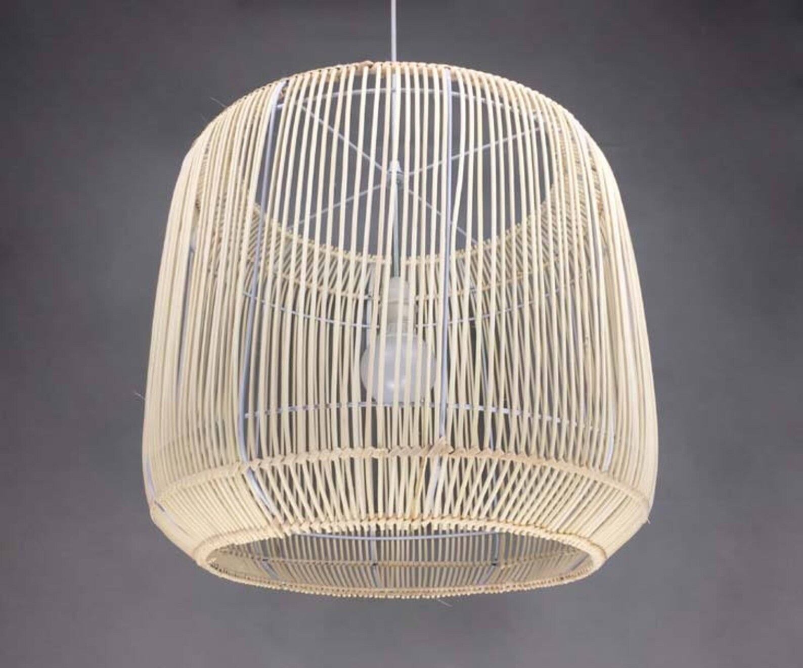 Handmade Rattan Pendant Lighting Rattan Lamp Fixture - Etsy