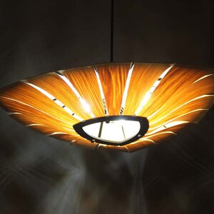 Free Shipping Worldwide Triangle Wooden Paper Pendant Lights Umbrellas ...