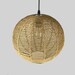 Light Brown Paper Rope Pendant Light Hand Woven Rope - Etsy
