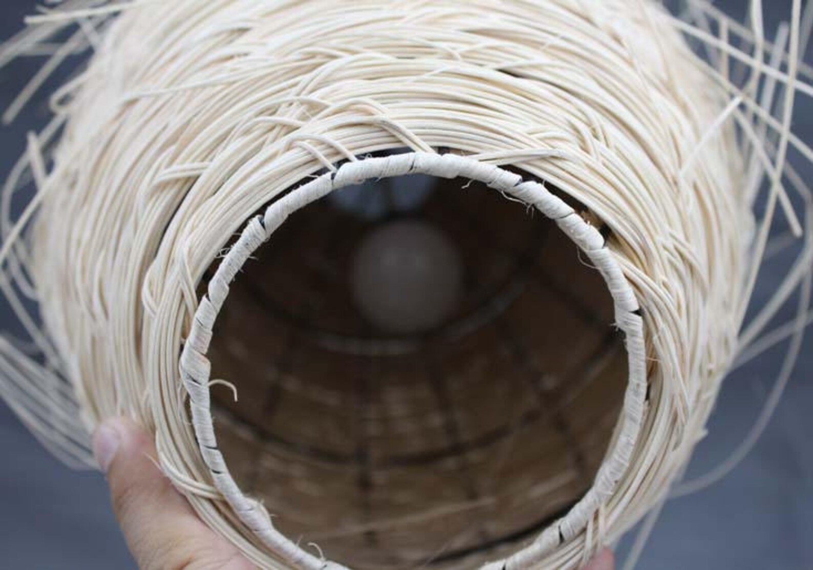 Romantic Cocoon Shape Rattan Pendant Lights-wild Style - Etsy