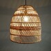 Bell-shaped Rattan Pendant Light Lean Weaving Process Rattan - Etsy