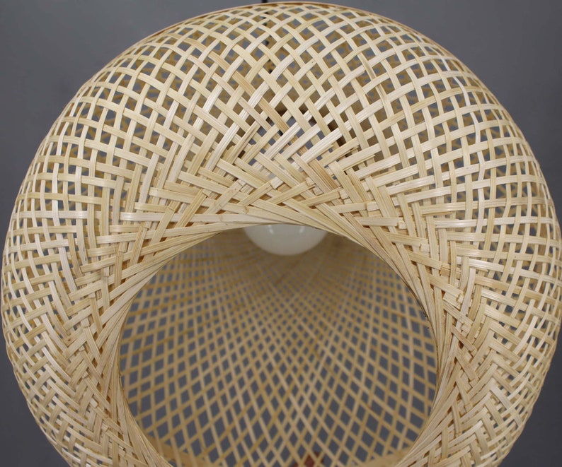 Creative Bamboo Lighting Bamboo Pendant Light Width - Etsy