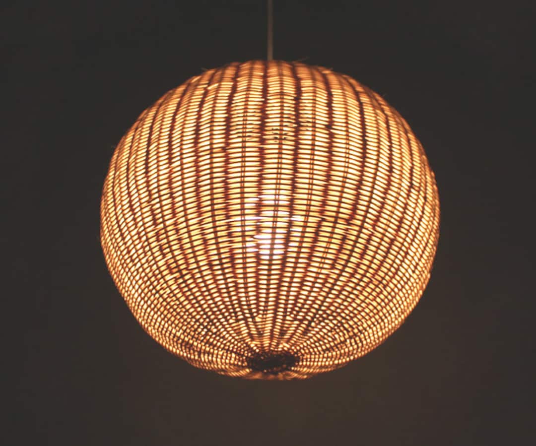 Cane Ball Pendant Lights-decor Lamps-restaurant Lighting-home Living ...