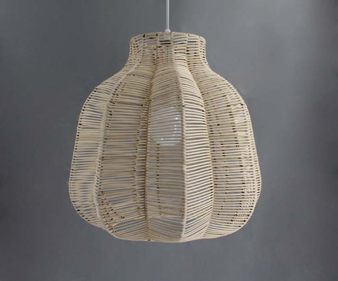 Hand Make Rattan Pendant Lights-creative Lighting Fixtures-decorative ...