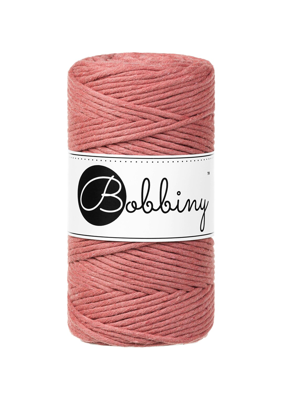 Bobbiny Peony Macrame Cord 3mm, 108 Yards (100 Meters) - Single Twist ...