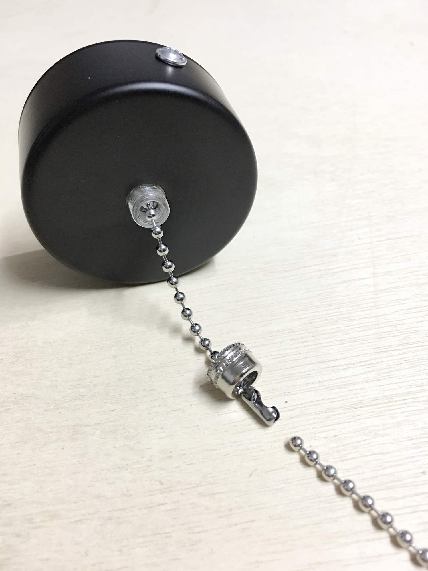 Black Cover Ceiling Fan Light Wall Light Pull Chain Switch - Etsy UK