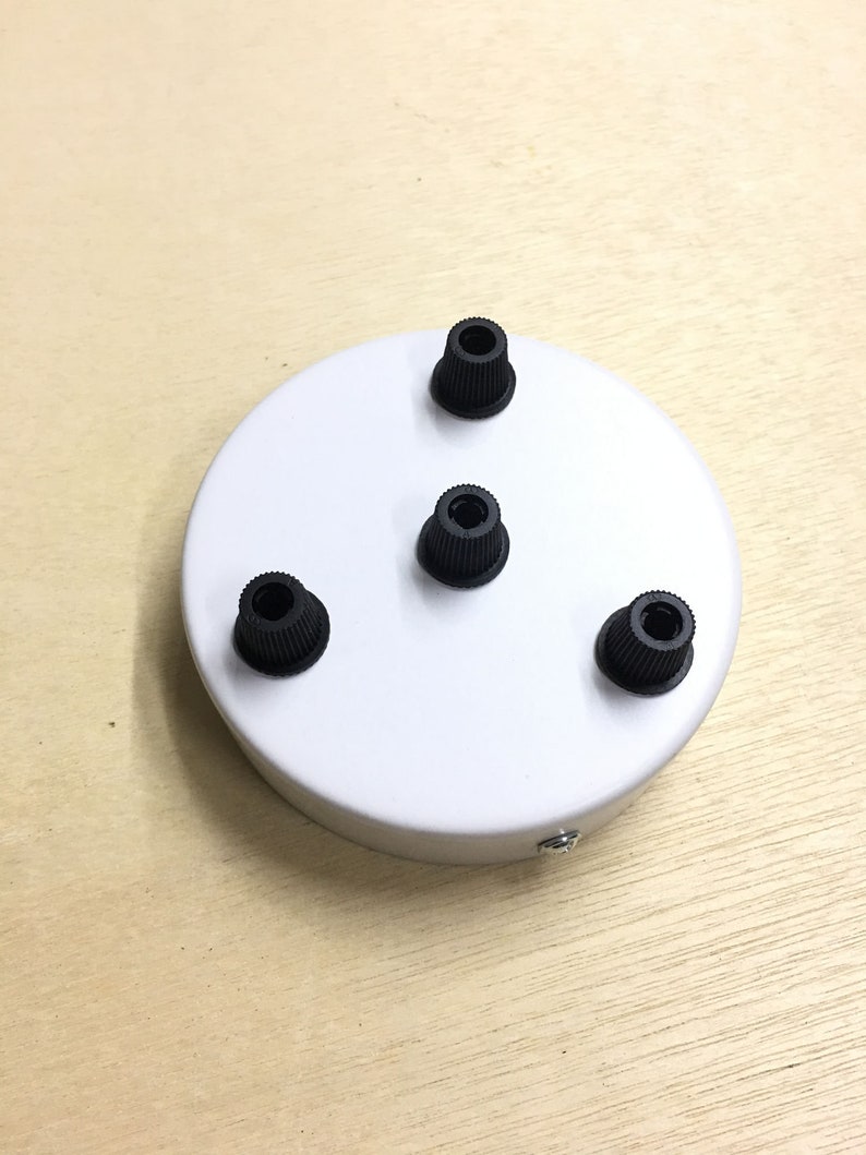 White Ceiling Rose Point Drop Outlet for Ceiling Lights - Etsy