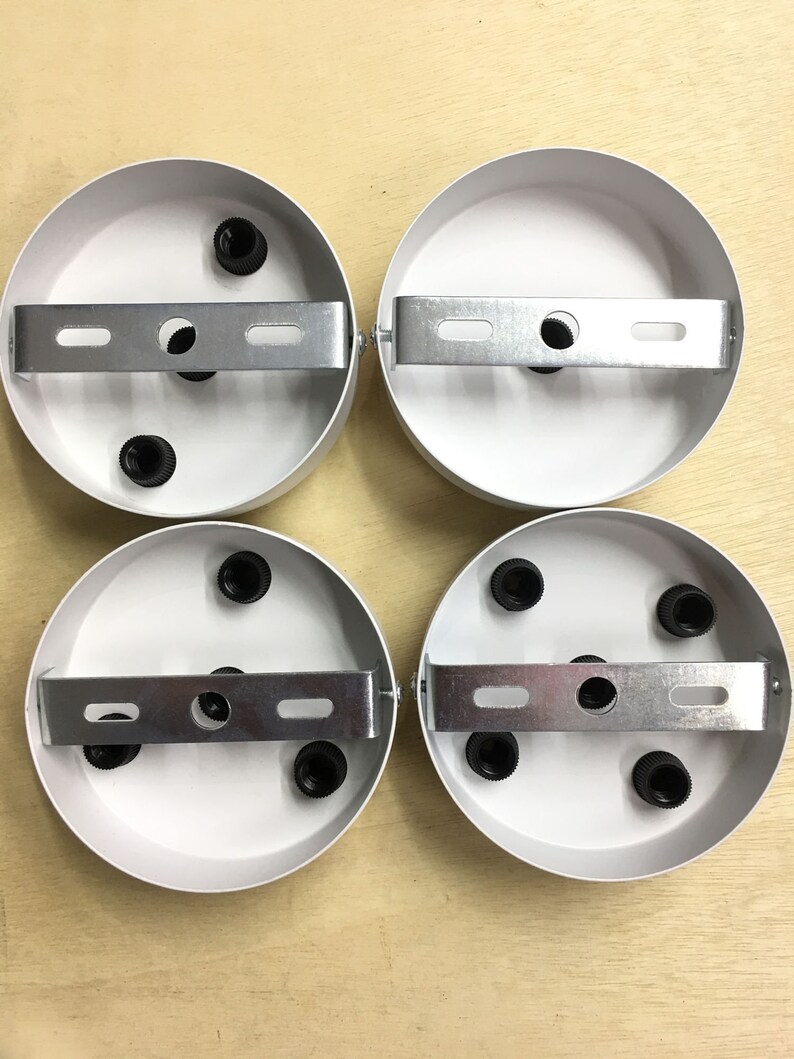 White Ceiling Rose Point Drop Outlet for Ceiling Lights - Etsy