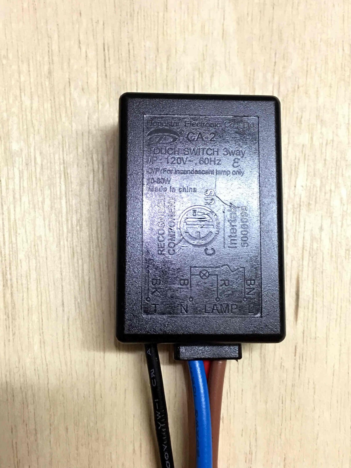 Touch Light Lamp Dimmer Switch Control Module Sensor US110V | Etsy