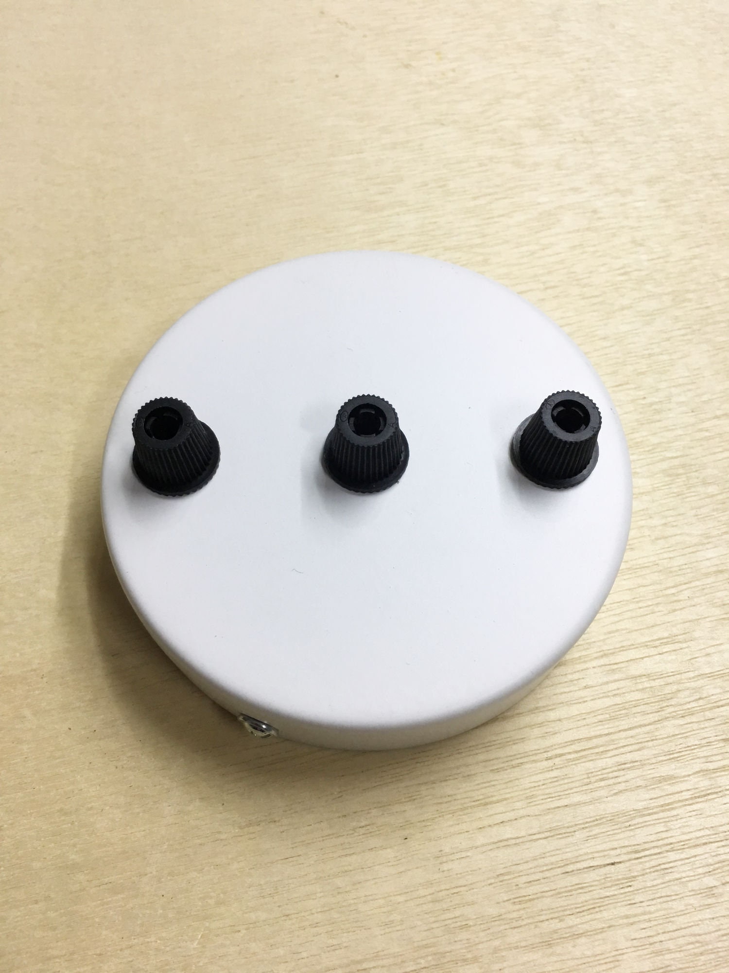 White Ceiling Rose Point Drop Outlet for Ceiling Lights - Etsy