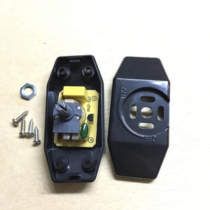 Black Dimmer Switch Table Lamp Wall Light Replacement Rotary - Etsy