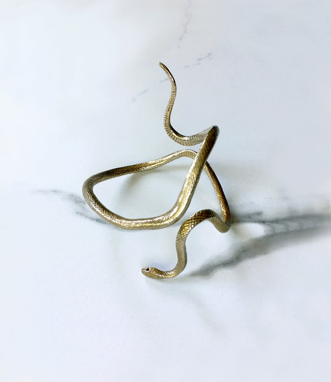 Snake Arm Bracelet |realistic Handmade Serpentine Arm Wrap Cuff ...