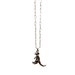 T-rex Long Box Chain Necklace T-rex Pendant Necklace - Etsy