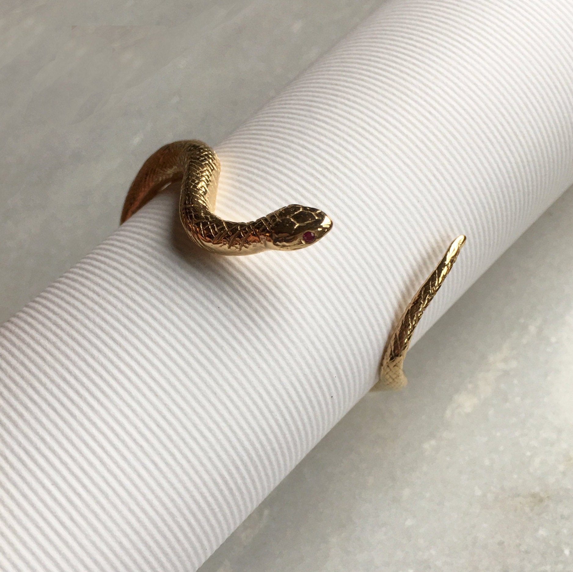 Snake Bracelet Medusa Snake Cuff realistic Serpent Bracelet Snake ...