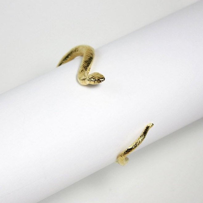 Snake Bracelet Medusa Snake Cuff realistic Serpent Bracelet Snake ...