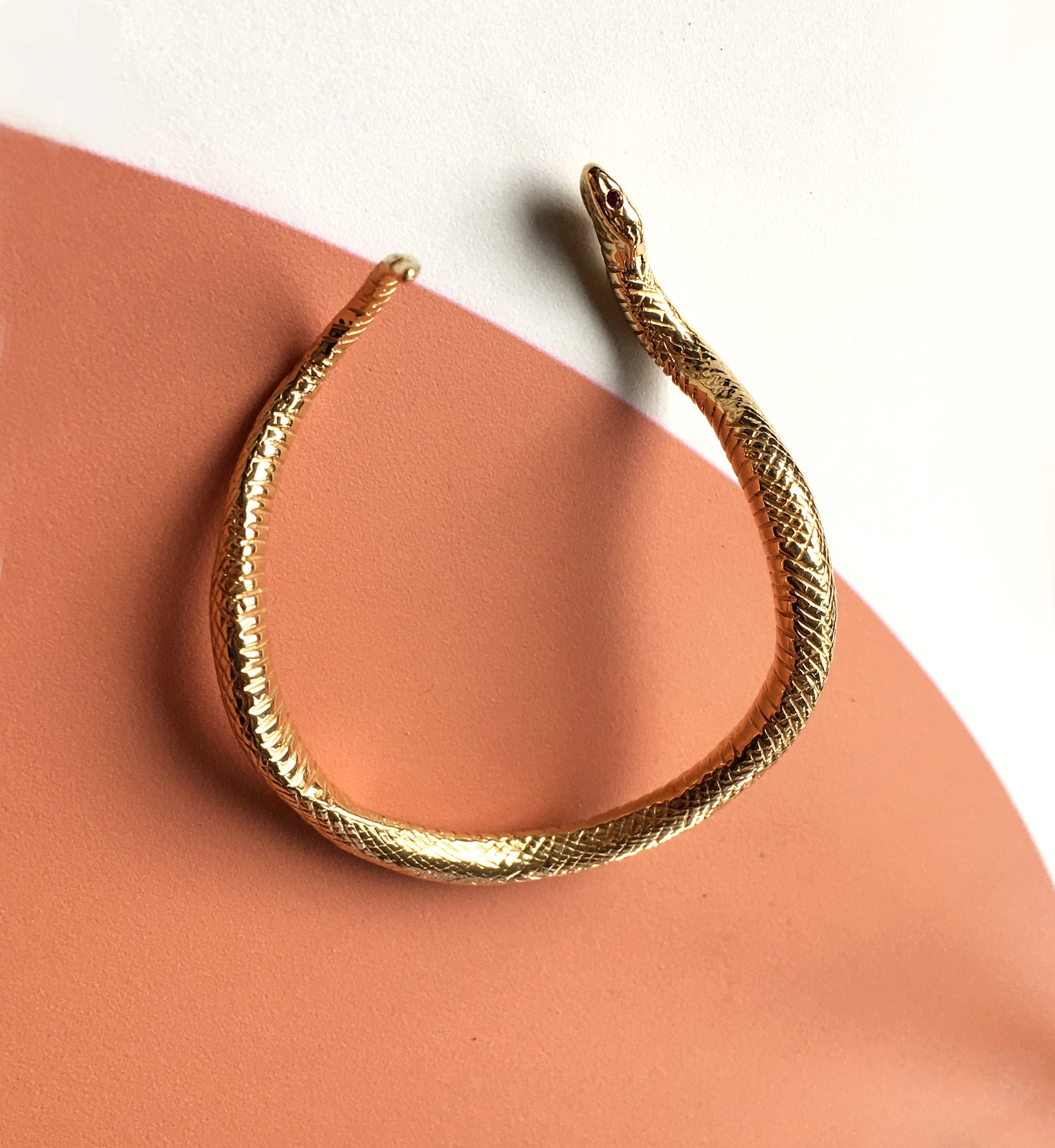 Snake Bracelet Medusa Snake Cuff realistic Serpent Bracelet Snake ...