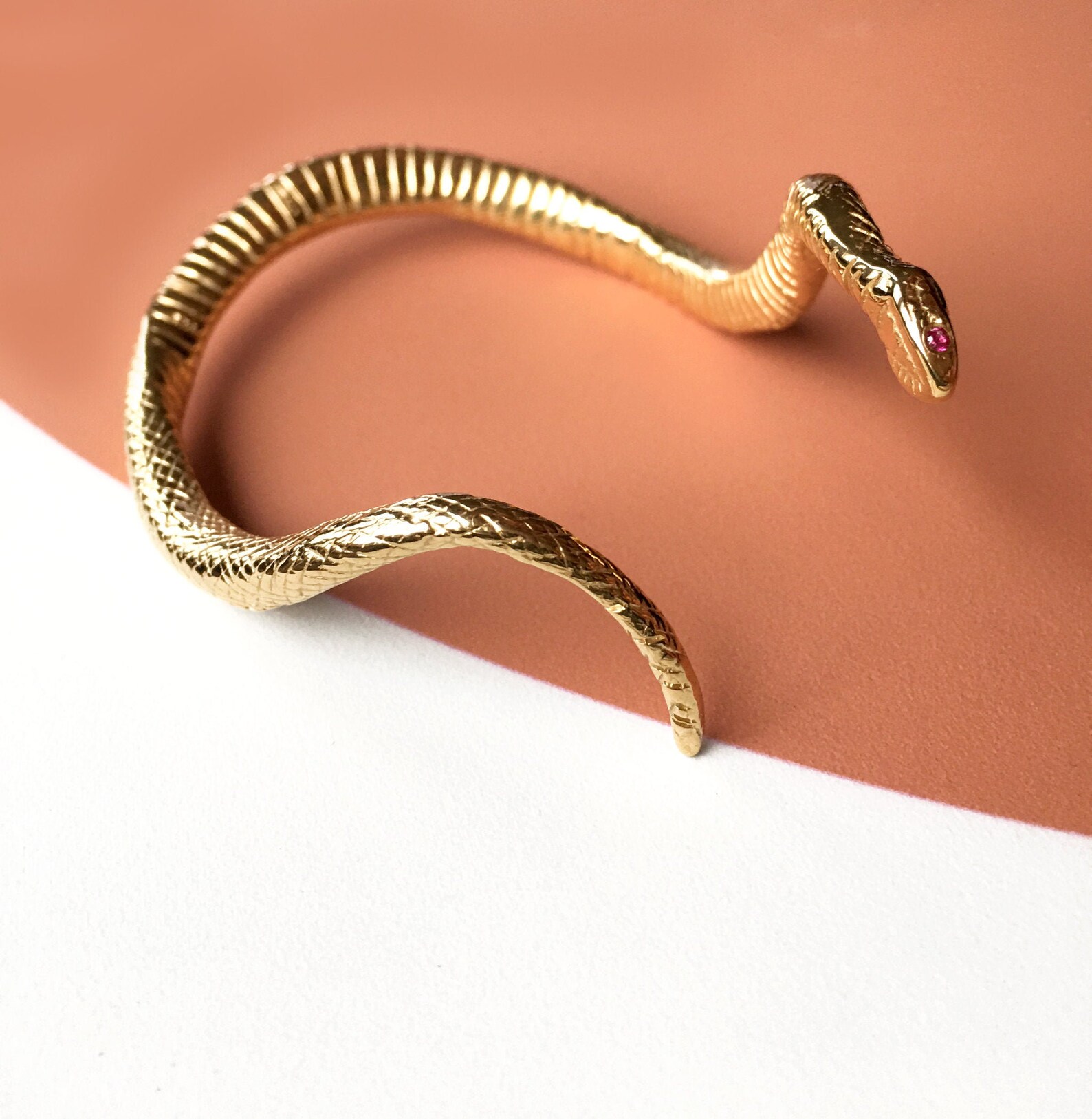 Snake Bracelet Medusa Snake Cuff realistic Serpent Bracelet Snake ...