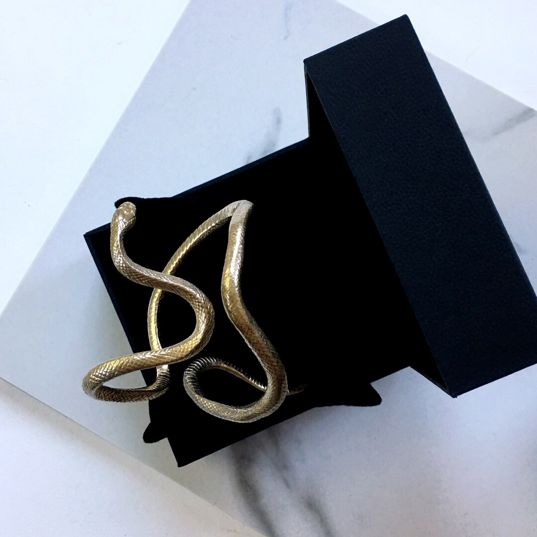 Snake Arm Bracelet |realistic Handmade Serpentine Arm Wrap Cuff ...