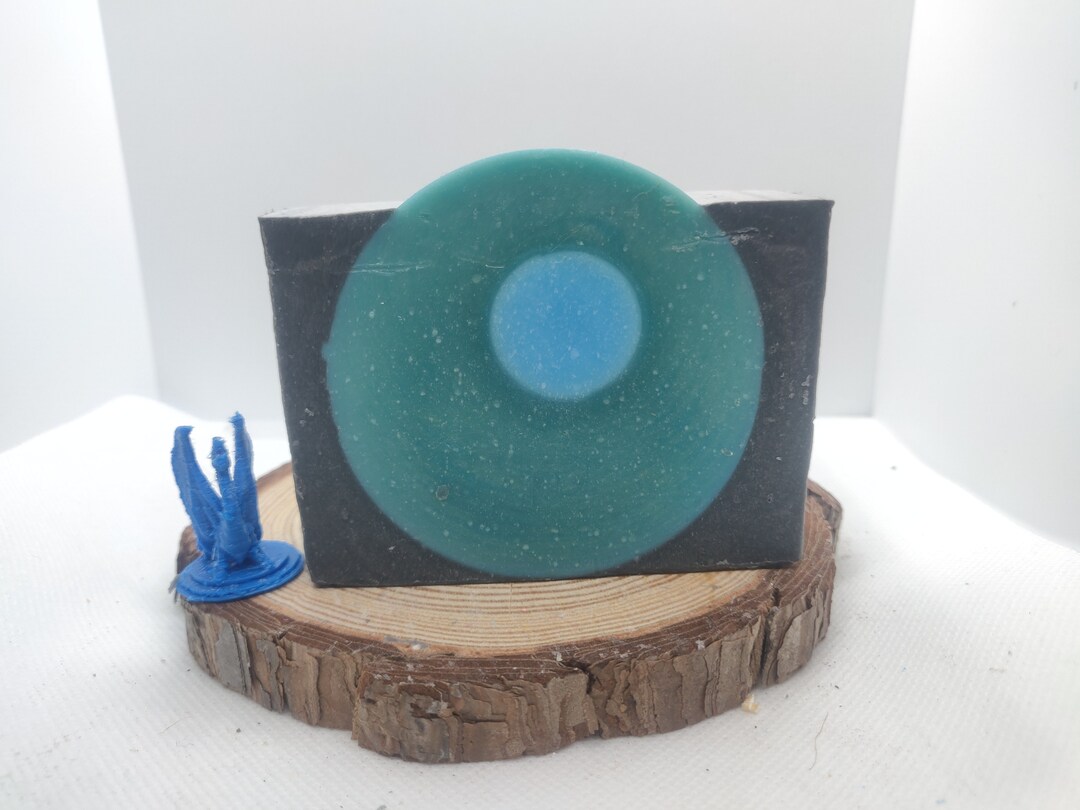 Neptune Themed Homemade Soap, Volcano Cold Process Soap Bar - Etsy