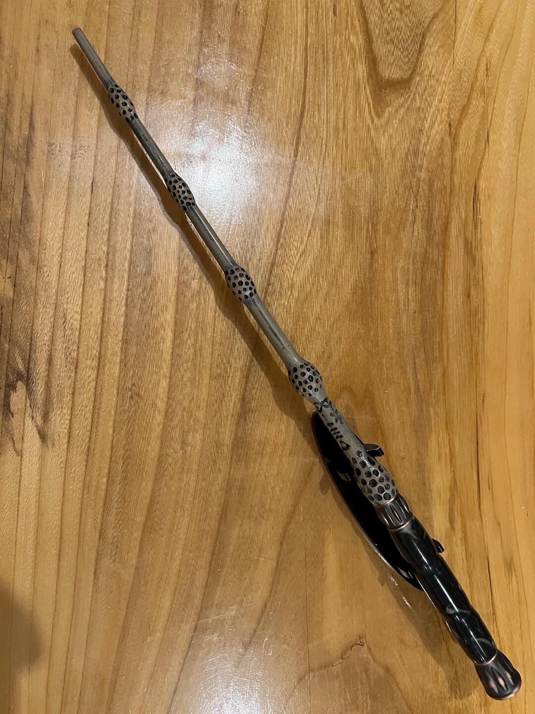 Magic Wand Prop With Hand Turned Midnight Sand Handle - Etsy