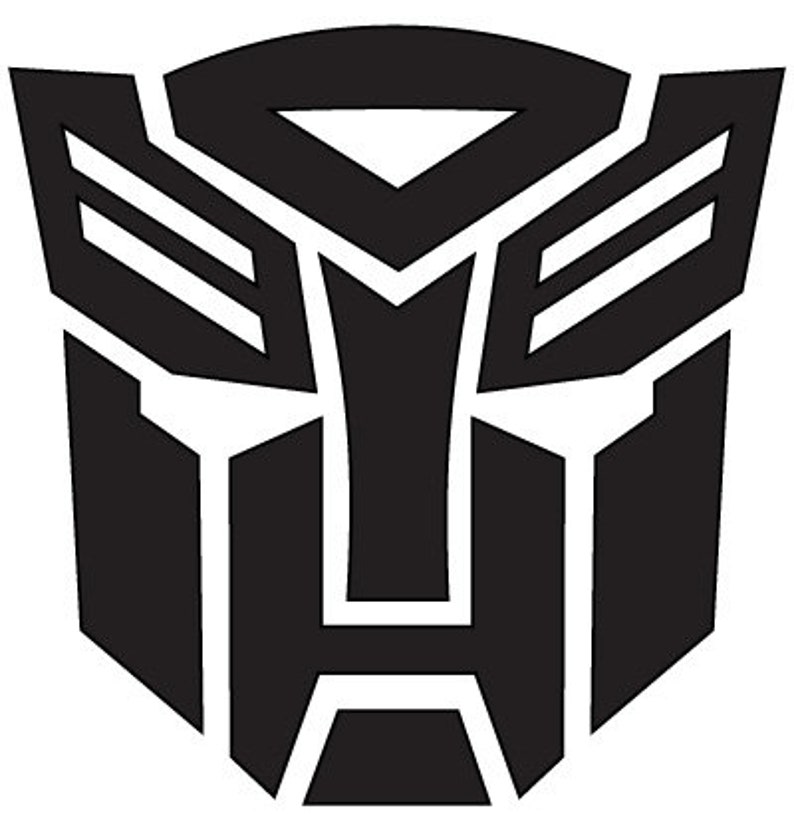 Transformer Head Cut File SVG PNG JPEG - Etsy