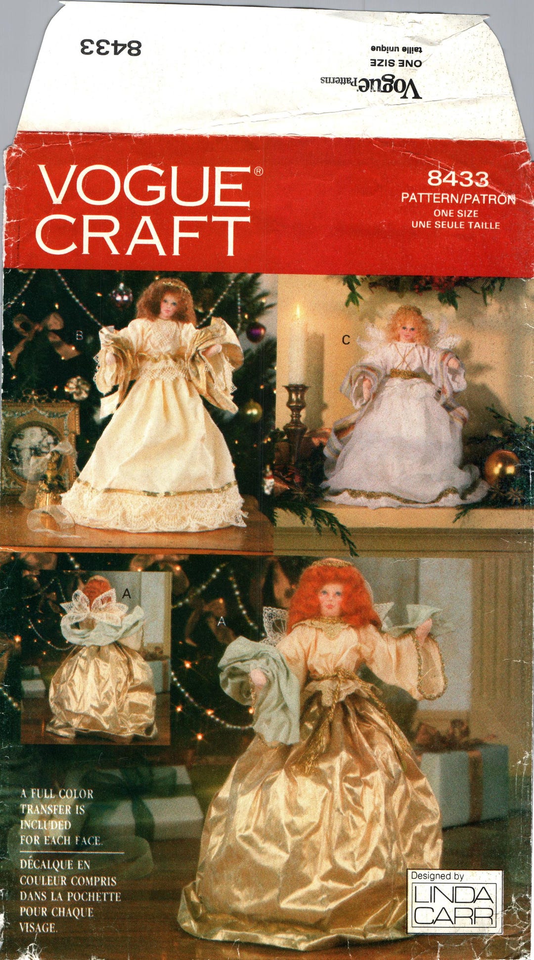 Vogue 8433 Angels Package Sewing Pattern FF - Etsy
