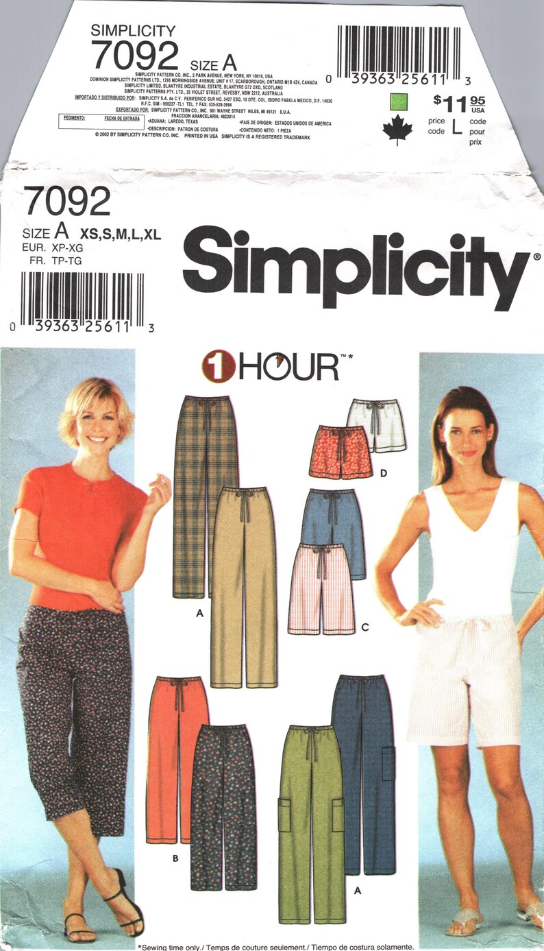 Simplicity 7092 - Etsy