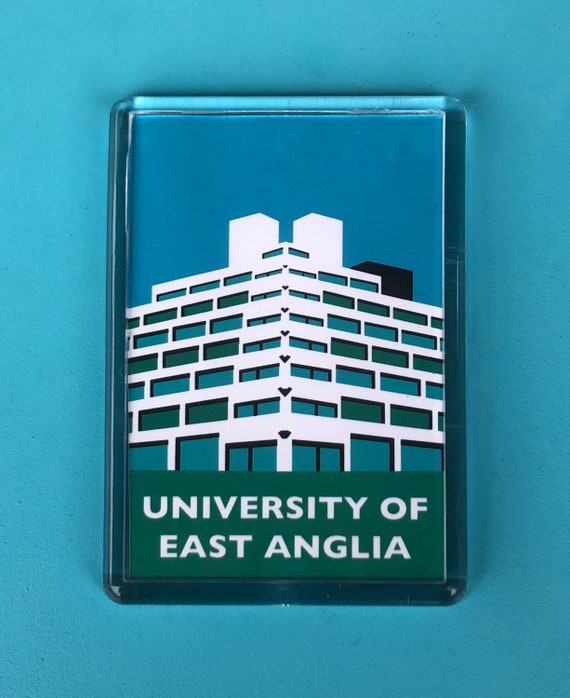 UNIVERSITY of EAST Anglia UEA Ziggurats Travel Poster | Etsy UK