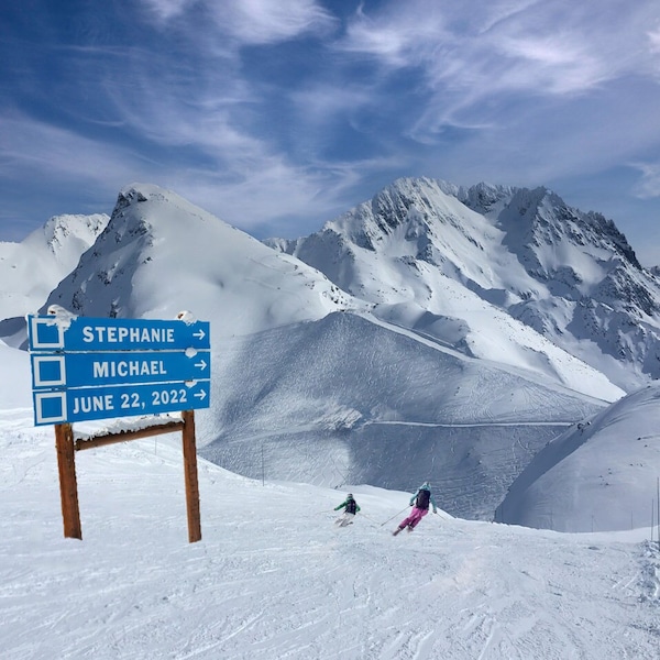 Ski Sign - Etsy