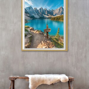 Personalized Wedding Gift, Banff National Park Wedding, Alberta Canada ...