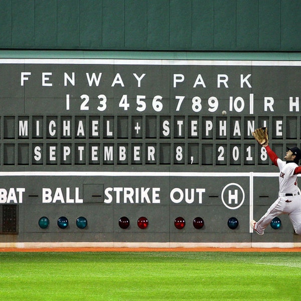 Fenway Park Sign - Etsy