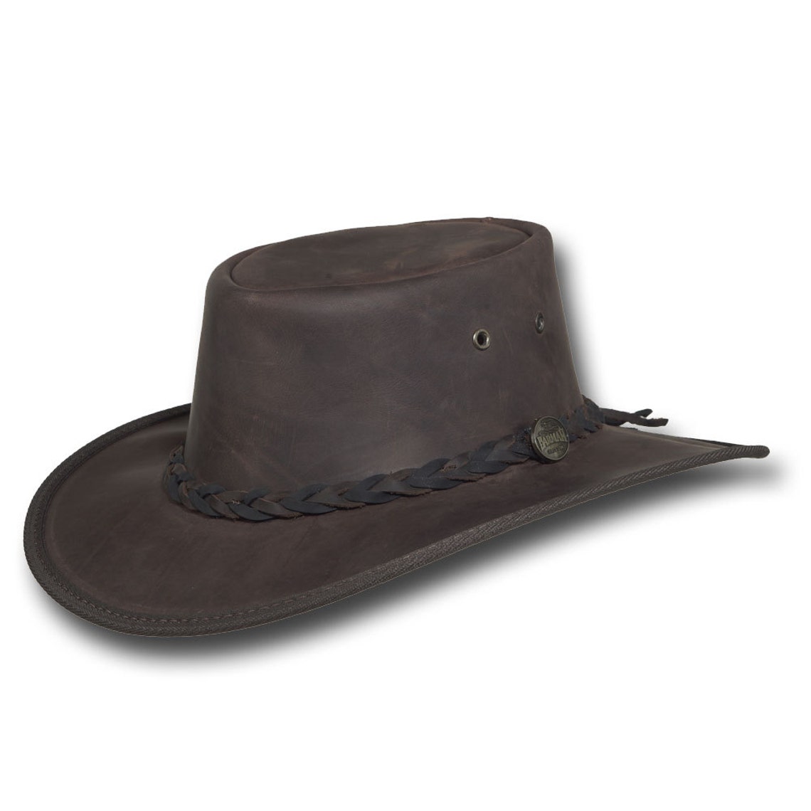 Barmah Hats Squashy Bronco Leather Hat Item 1022 - Etsy