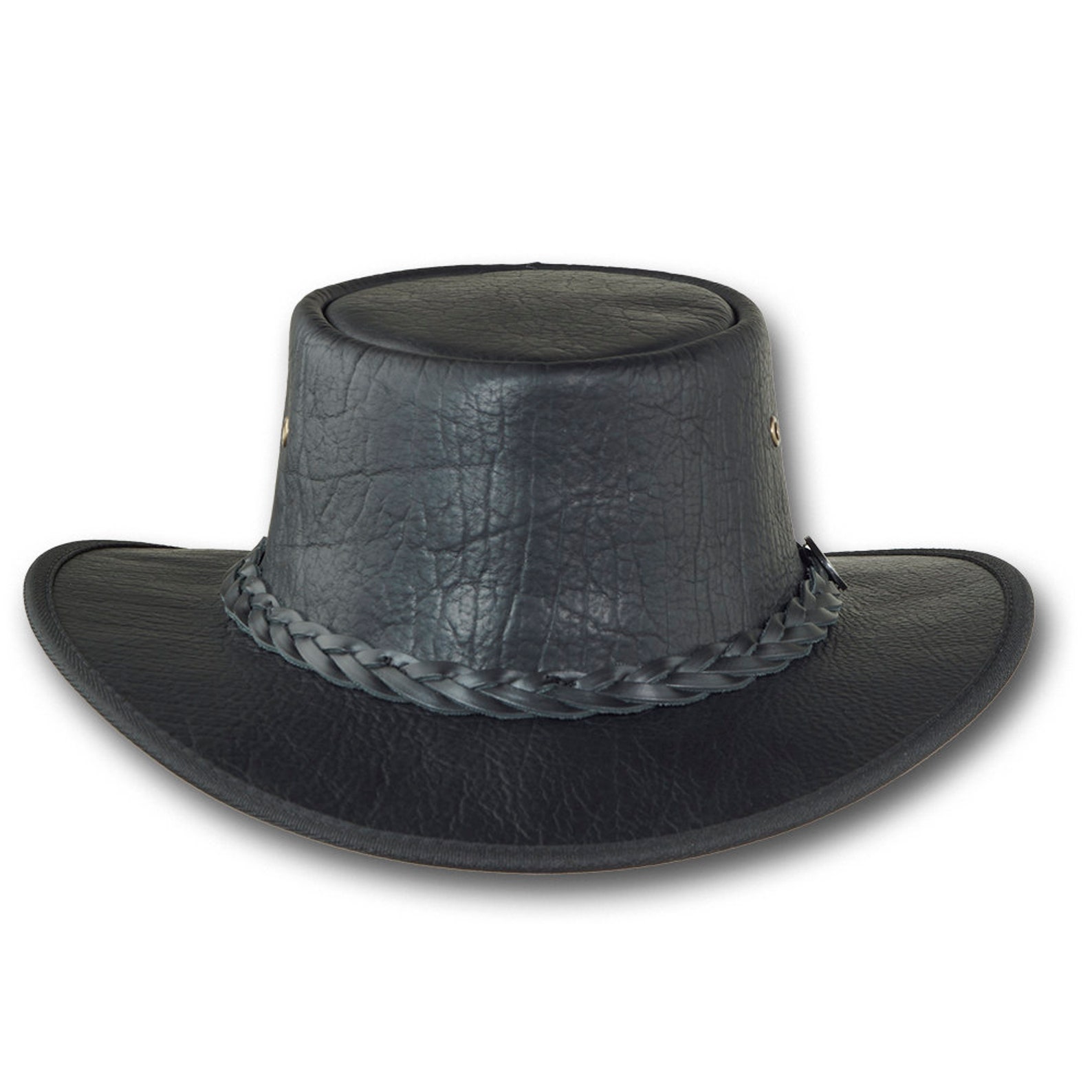 Barmah Hats Squashy Bison Leather Hat - Item 1085 - Etsy