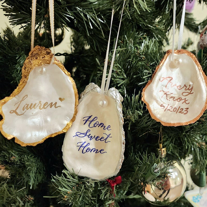 Shell Ornaments - Etsy