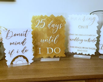 Acrylic Event Sign | Etsy