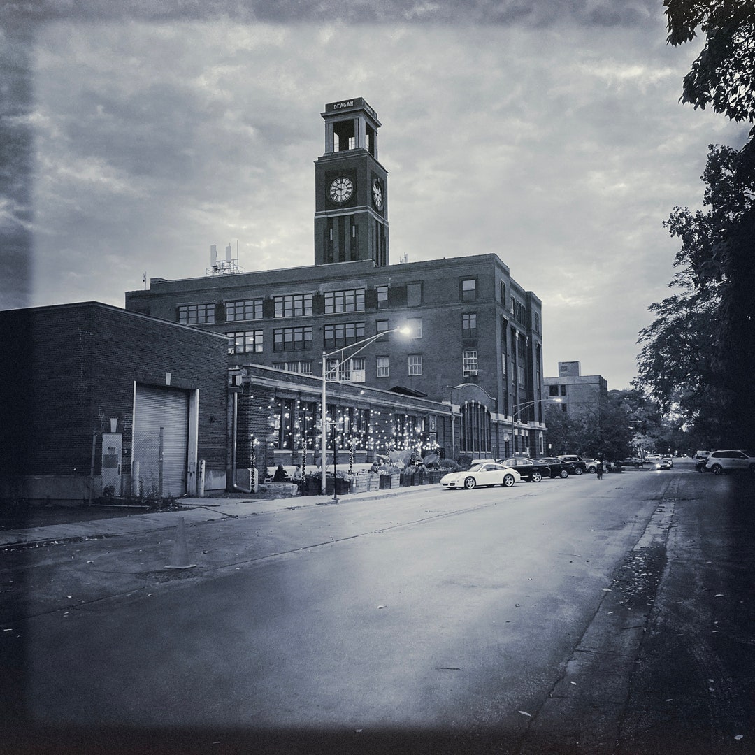 Ravenswood Blue, Deagan Building, Architecture Photography, Urban, City ...