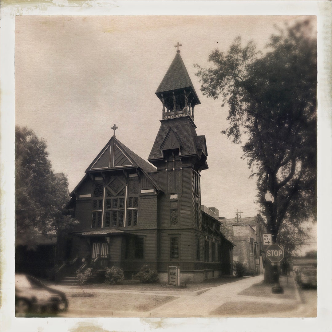 Gothic Church, Sepia, Old Time, Wall Art Photography, Religious Icon - Etsy