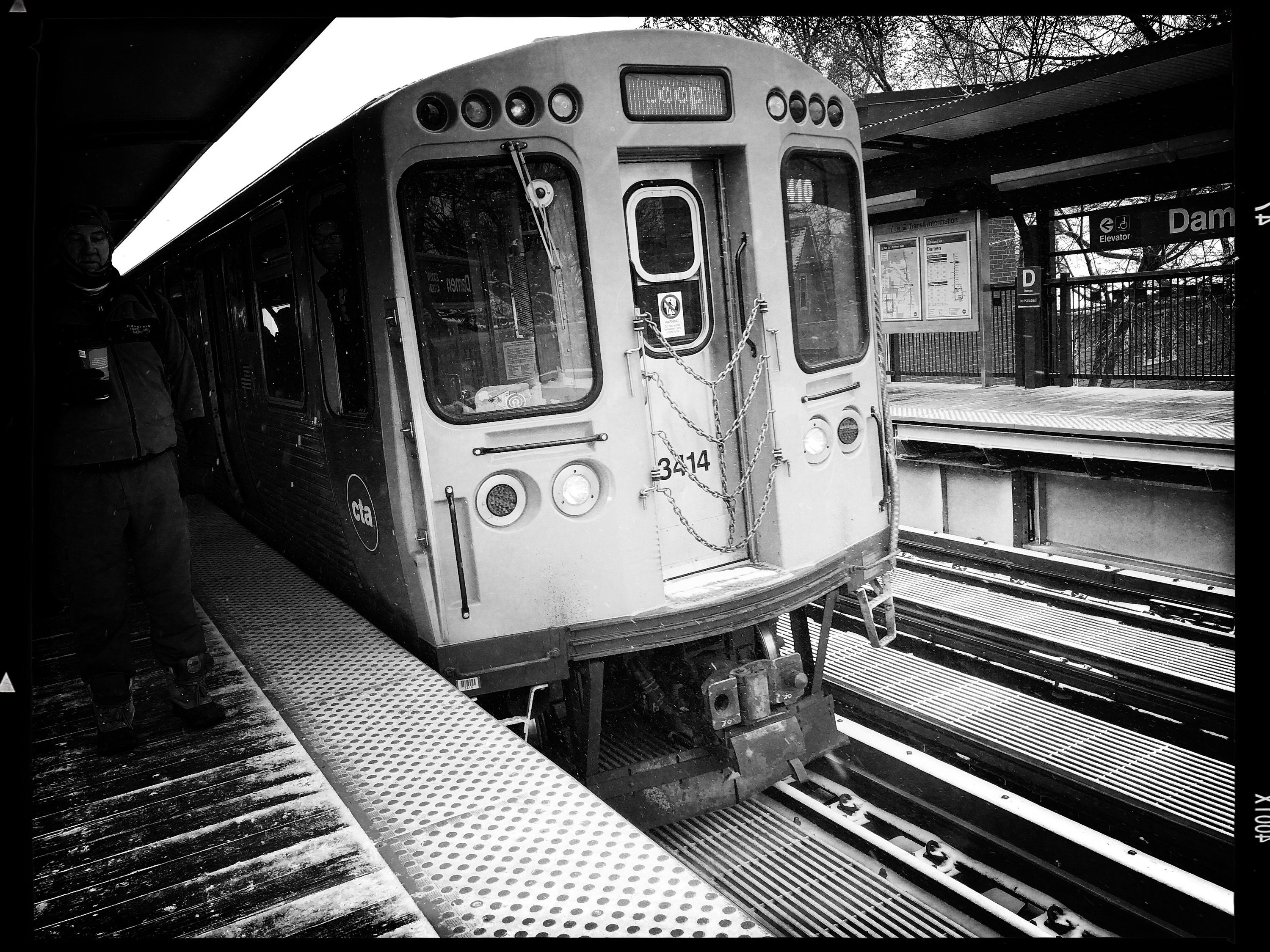 CTA L Train, Chicago, Transportation, City Life, Fine Art Photography ...