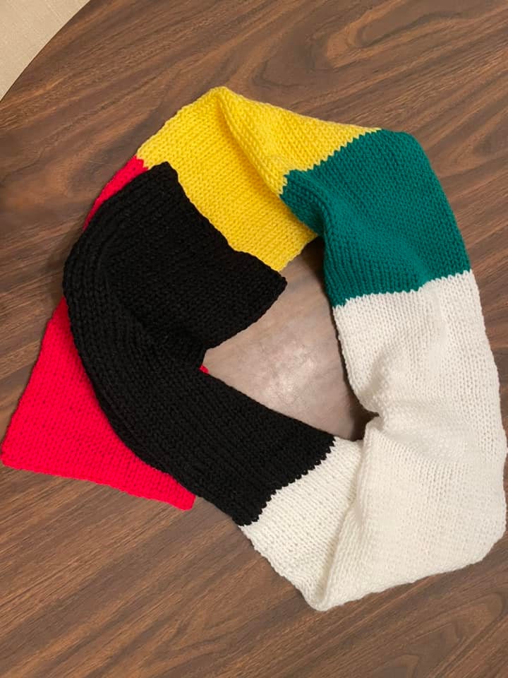 Sushi Scarf Knitted - Etsy