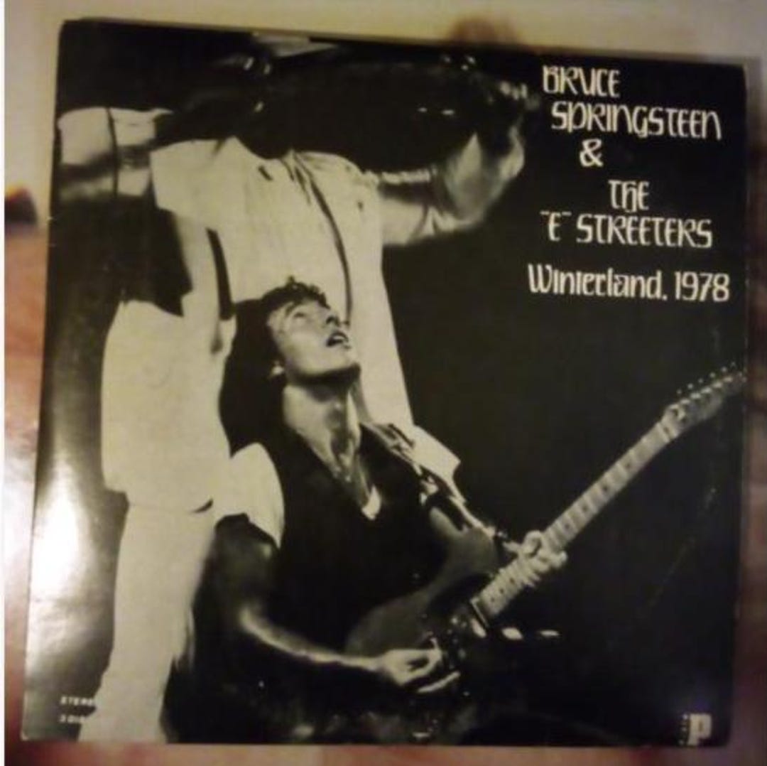 BRUCE SPRINGSTEEN & the "e" Streeters "winterland 1978" 3xlp - Piste ...