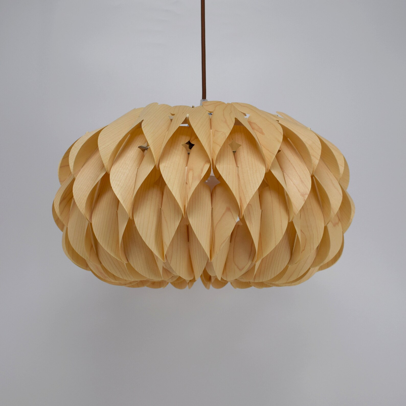 Wood Pendant Light-pendant Light-ceiling Light-chandelier - Etsy